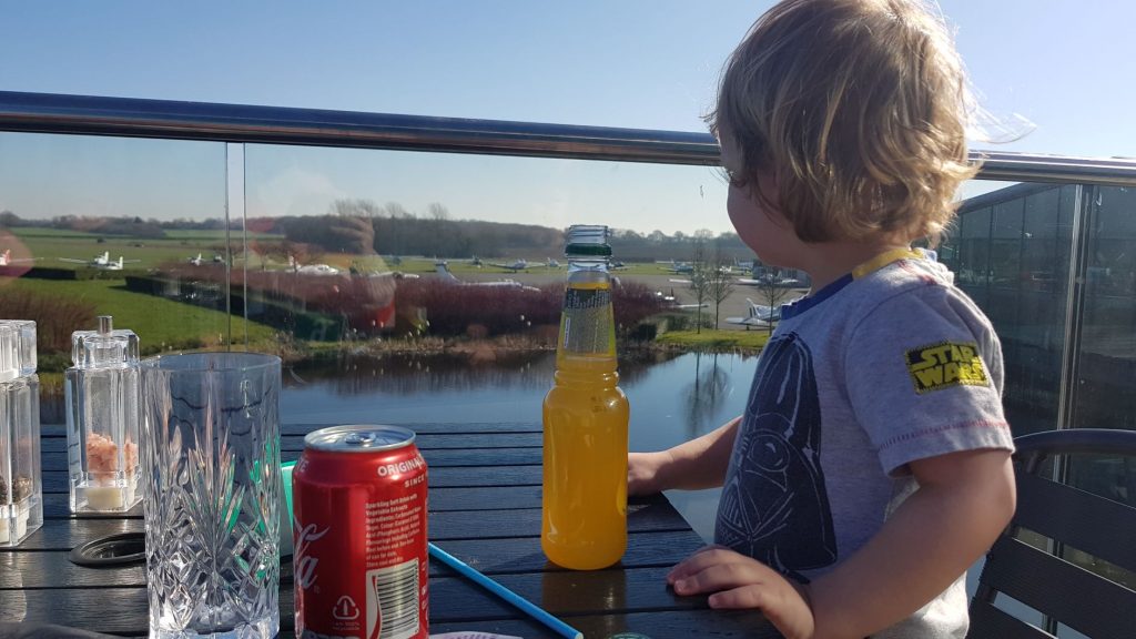 Flight Deck Cafe Watching Planes - The Family Ticket