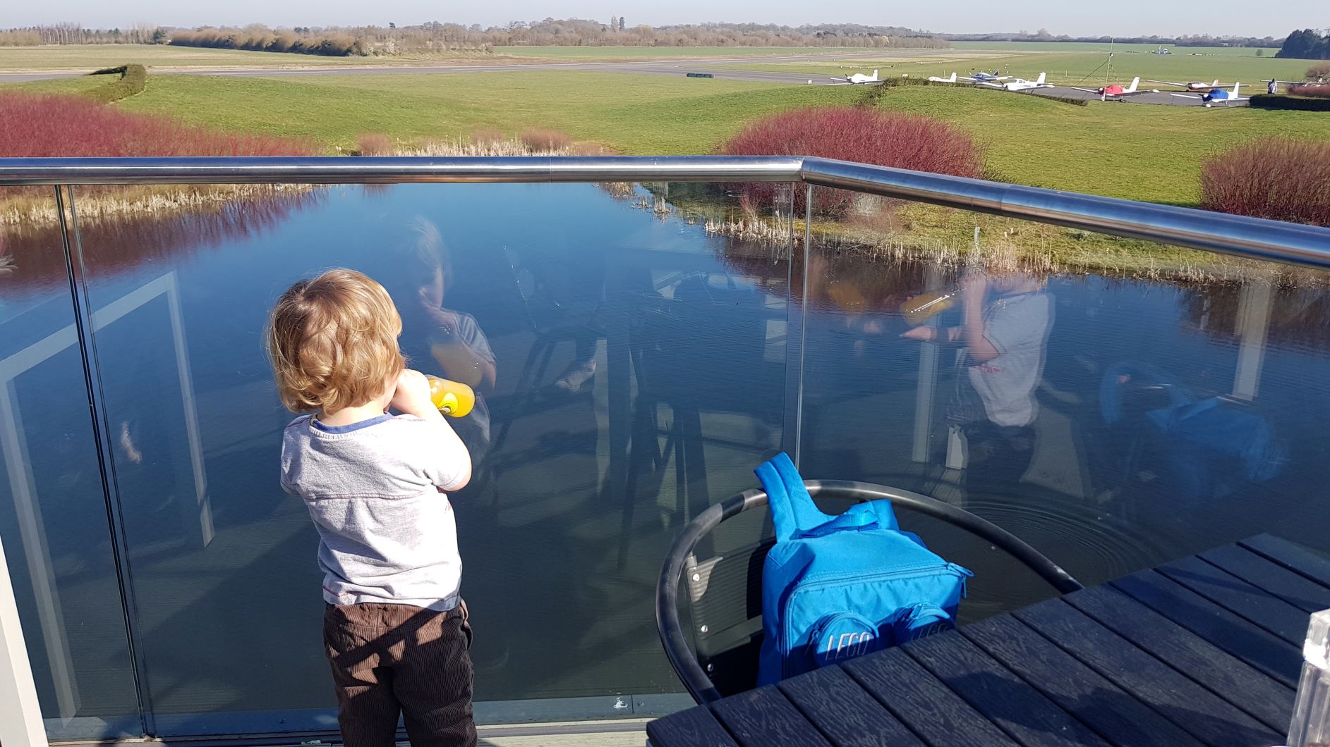 Flight Deck Cafe Watching Planes - The Family Ticket